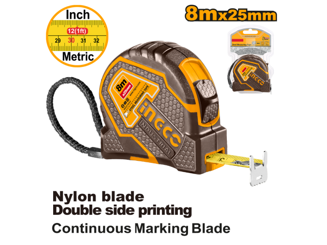 HSMT8805 STEEL MEASURING TAPE 5M | TOOLMANIA | Your Trusted Source For ...