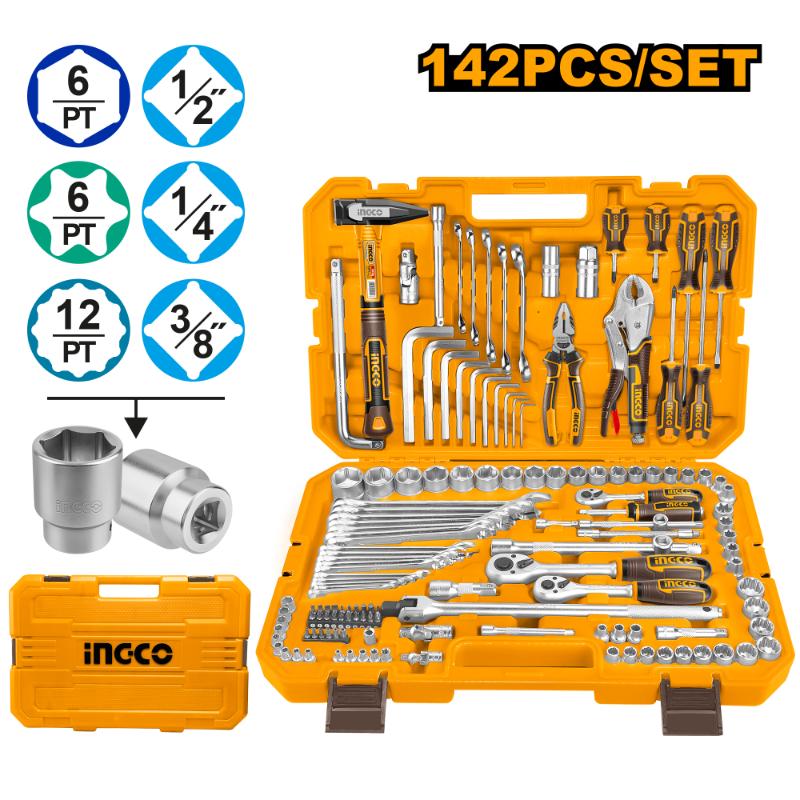 HKTHP21421 142 PCS COMBINATION TOOLS SET | TOOLMANIA | Your Trusted ...