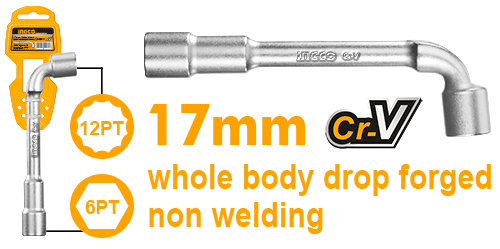 HWL1708 L-ANGLES SOCKET WRENCH 17mm | TOOLMANIA | Your Trusted Source ...