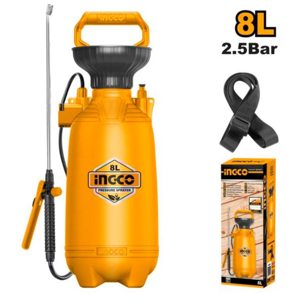 HSPP30802 PRESSURE SPRAYER 8L | TOOLMANIA | Your Trusted Source For ...