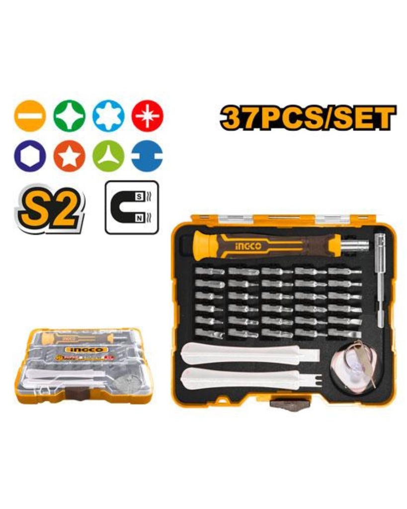 HKSDB0378 37 PCS PRECISION SCREWDRIVER SET | TOOLMANIA | Your Trusted ...