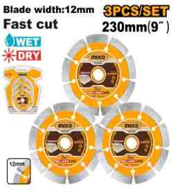 DMD012308 3 PCS DRY DIAMOND DISC SET | TOOLMANIA | Your Trusted Source ...